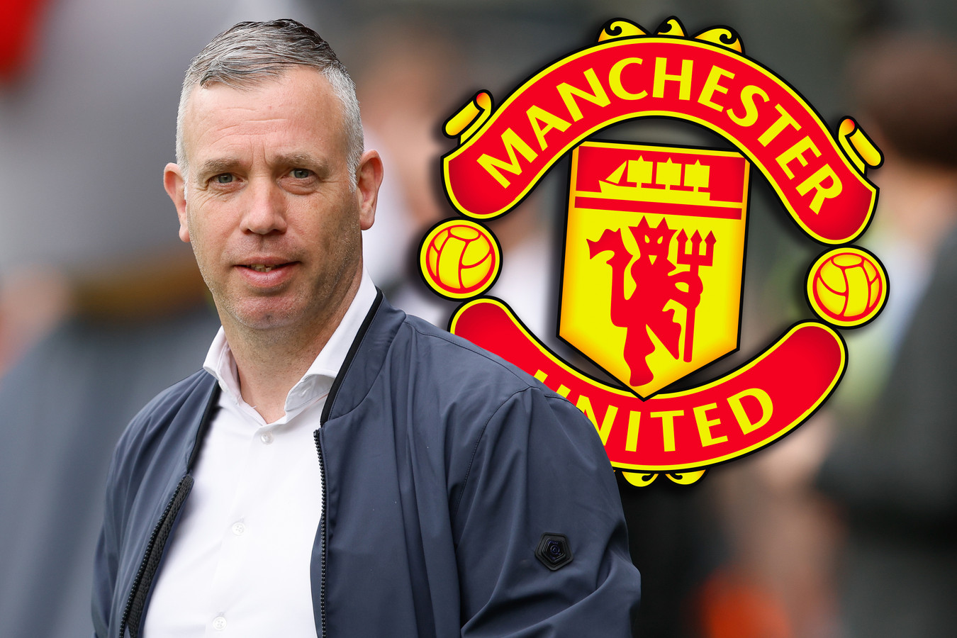 Go Ahead Eagles-trainer René Hake in beeld bij Manchester United ... Go Ahead Eagles-trainer René Hake in beeld bij Manchester United ...
