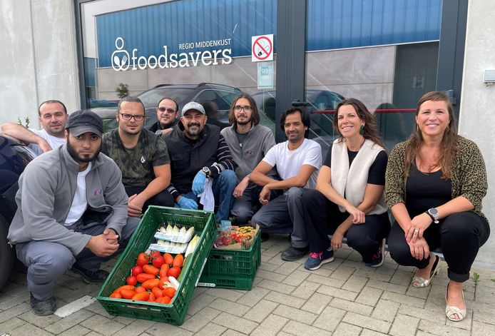 Op twee jaar tijd herverdelen Foodsavers Regio Middenkust 690 ton voedsel aan 7.100 mensen in ...