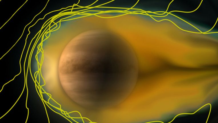 Planeet Venus vertoont gedrag van een komeet | Het Parool
