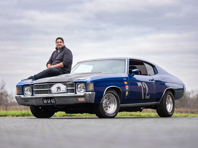 Zelfs de meest chagrijnige mensen worden blij van de auto van Walter ...