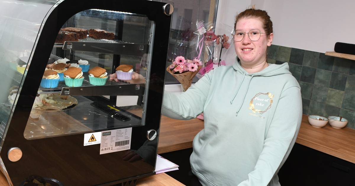 Kimberly (30) opent Atelier Piece Of Cake: “Garage omgebouwd tot ...