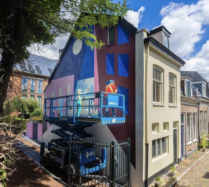 De stad als canvas: Utrechtse kunstenaars vrolijken wijken op met ...