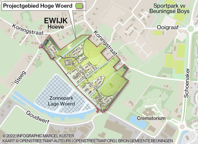 Ewijkse wijk Hoge Woerd komt er, 150 woningen rond archeologisch ...