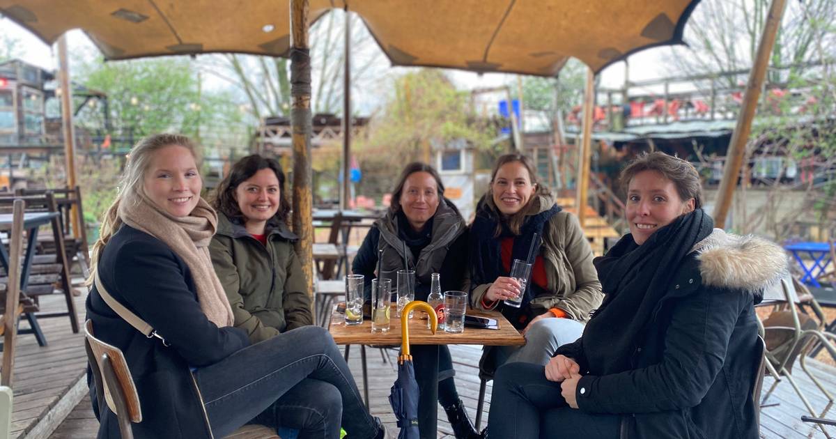 Amper 10 graden en onophoudelijke regen, maar daar is de eerste ...