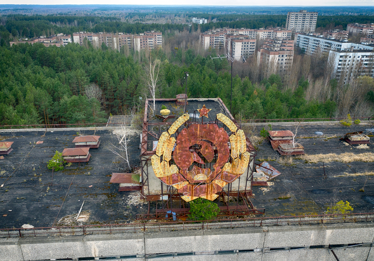 IN BEELD. 35 jaar na de kernramp: zo zien Tsjernobyl en omgeving eruit | Foto | hln.be