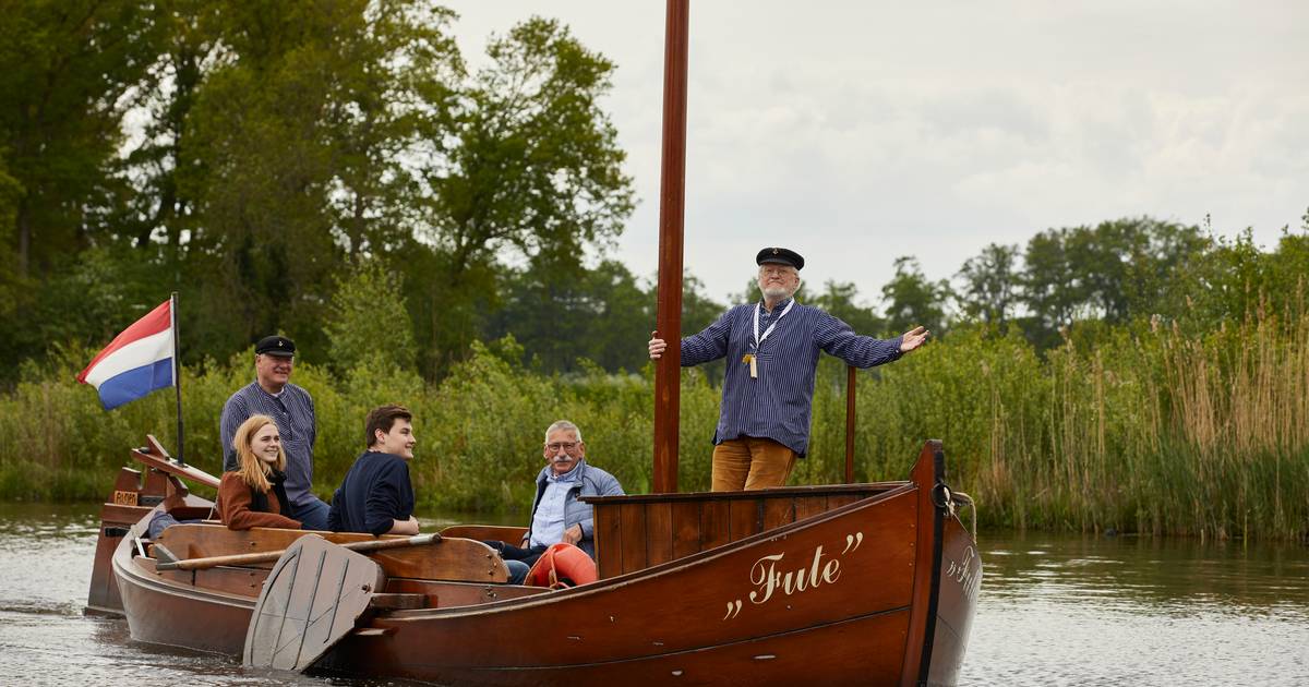Schipper Gerrit uit Almen mag eindelijk weer varen met de Berkelzomp ...