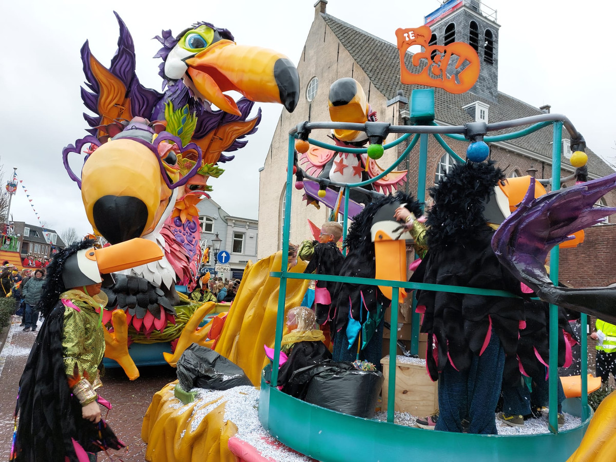 Verbroedering tussen Ut Zwaajgat en Stijlorenrijk tijdens grote optocht ...