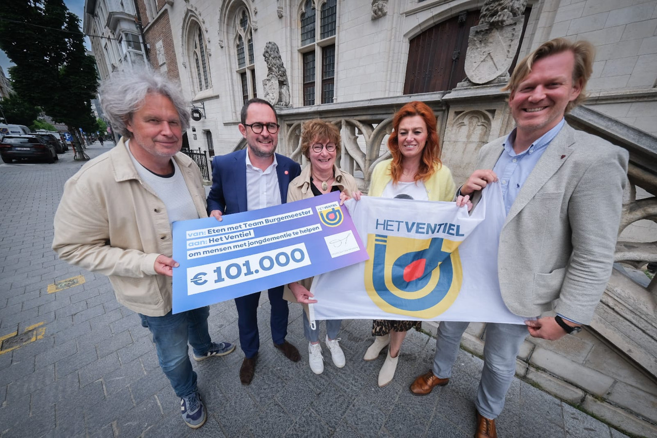 Eten met Team Burgemeester brengt 101.000 euro voor zinvolle ...