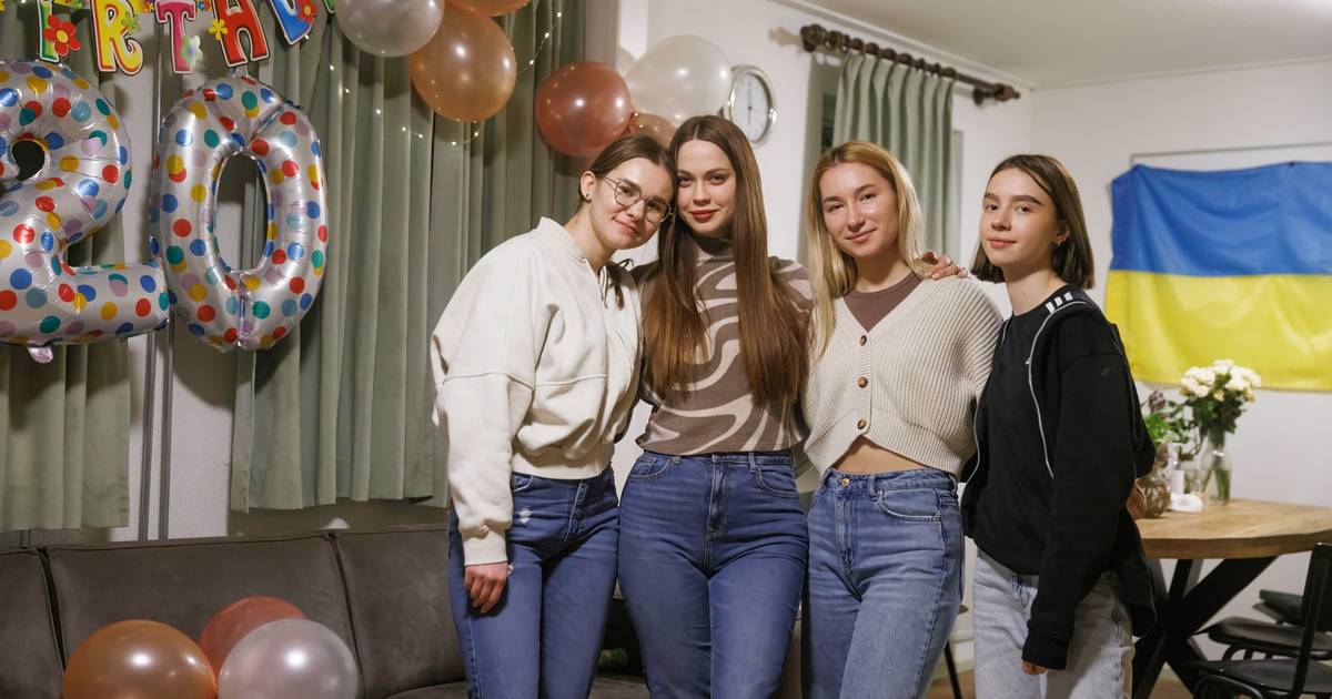 Daniella (22) en Anna (20) uit Oekraïne zijn blij met hun verblijf in Wagenberg: ‘Het is perfect ...