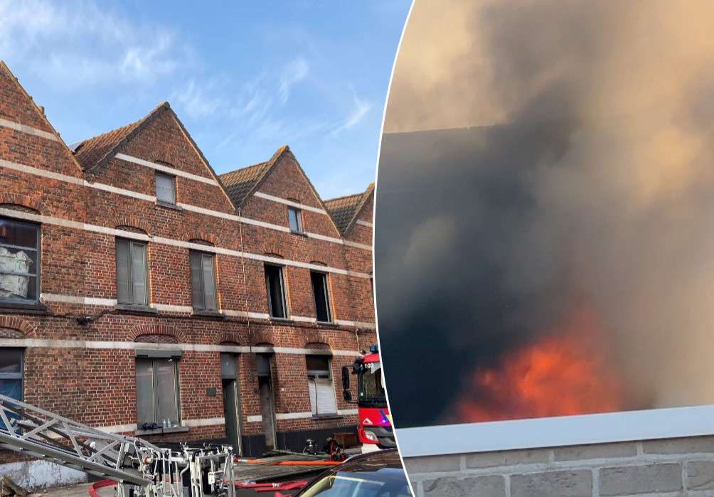 Verschillende woningen beschadigd bij zware brand in Assebroek: “Twee ...