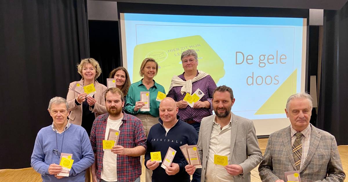 Gele doos helpt hulpdiensten snel aan cruciale gegevens van ...