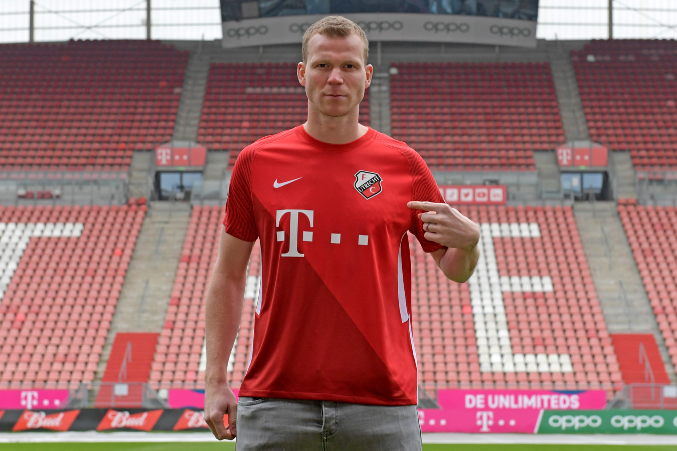 Henk Veerman maakt officieus debuut voor FC Utrecht | Foto | AD.nl