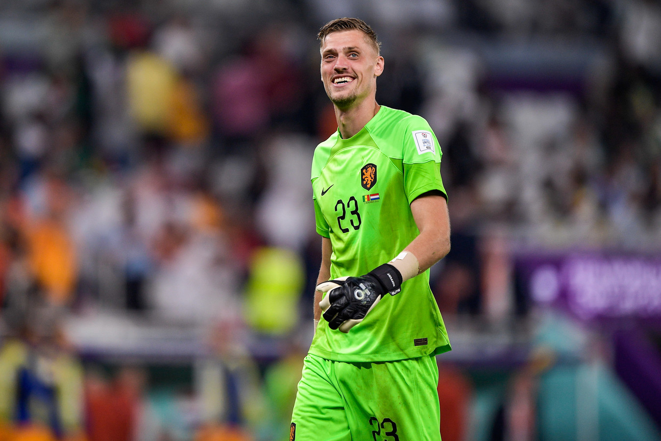 Oranje-keeper Andries Noppert werd zelfs in de krochten van het ...