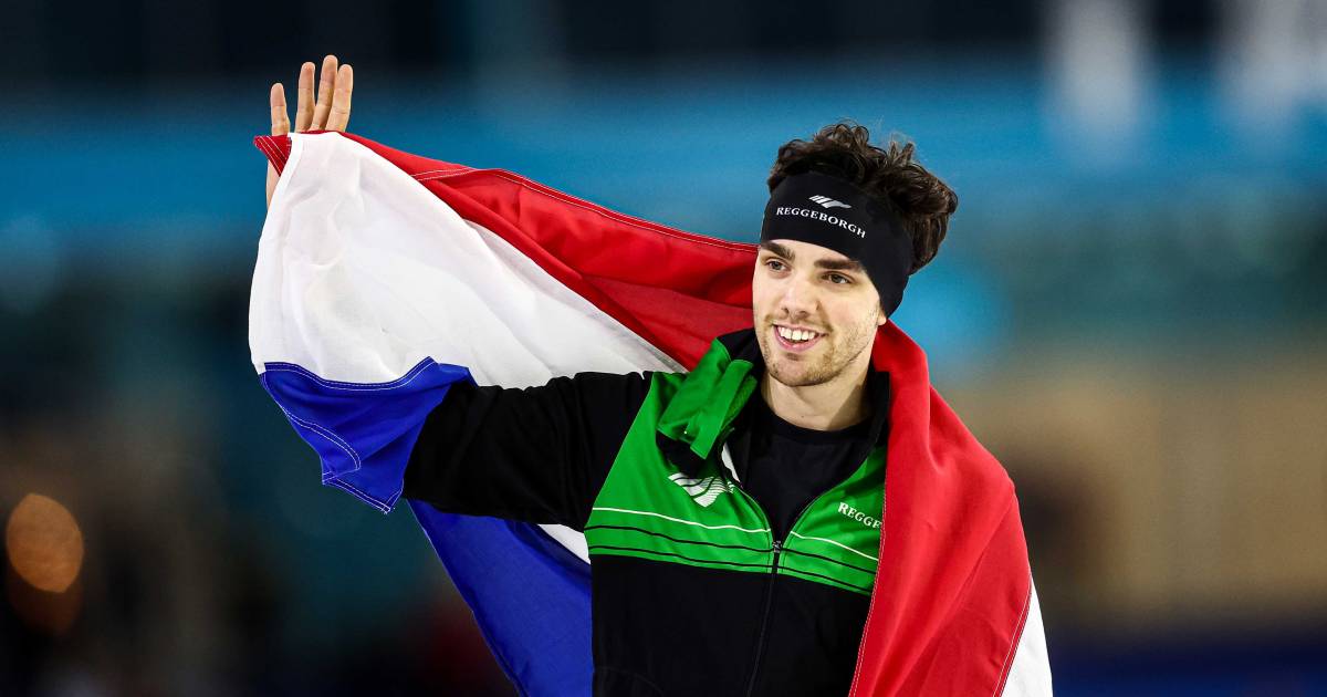 Patrick Roest, Merijn Scheperkamp en Antoinette Rijpma-De Jong vieren ...