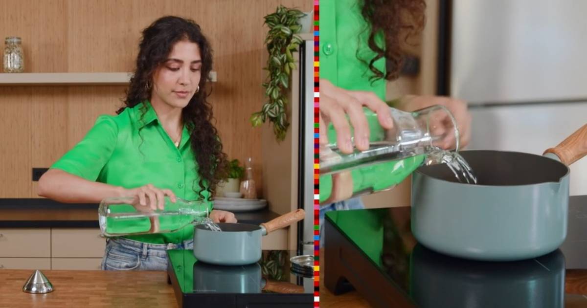 Eieren aan kokend water toevoegen of in koud water aan de kook brengen ...