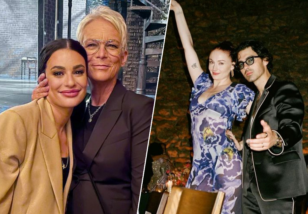 CELEB 24/7. Jamie Lee Curtis bezocht Lea Michele en Sophie Turner ...