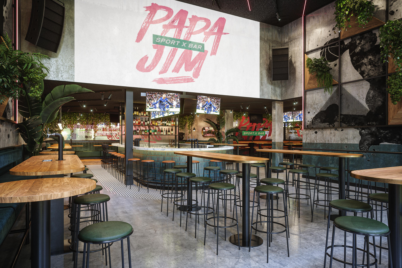 Sportbar ‘Papa Jim’ eind mei open in Tilburg: taptafels met eigen ...