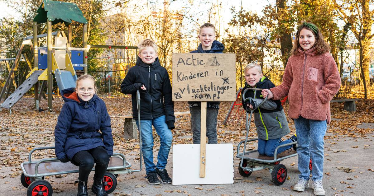 Luuk, Amée en nog duizenden kinderen in Hardenberg zetten ‘talenten’ in voor gevluchte kinderen ...