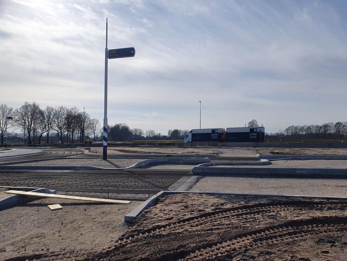 Aanleg rotonde N397 met Diepveldenweg vordert gestaag | Kempen | ed.nl