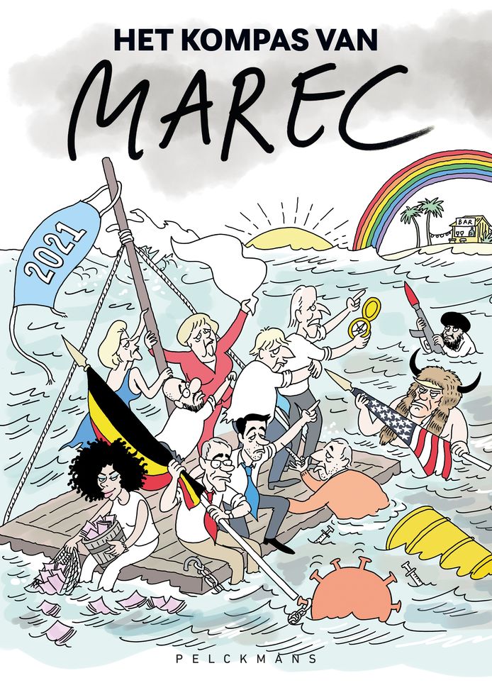 Cartoonist Marec fileert 2021: “Zo spijtig dat mijn kleinkinderen ...