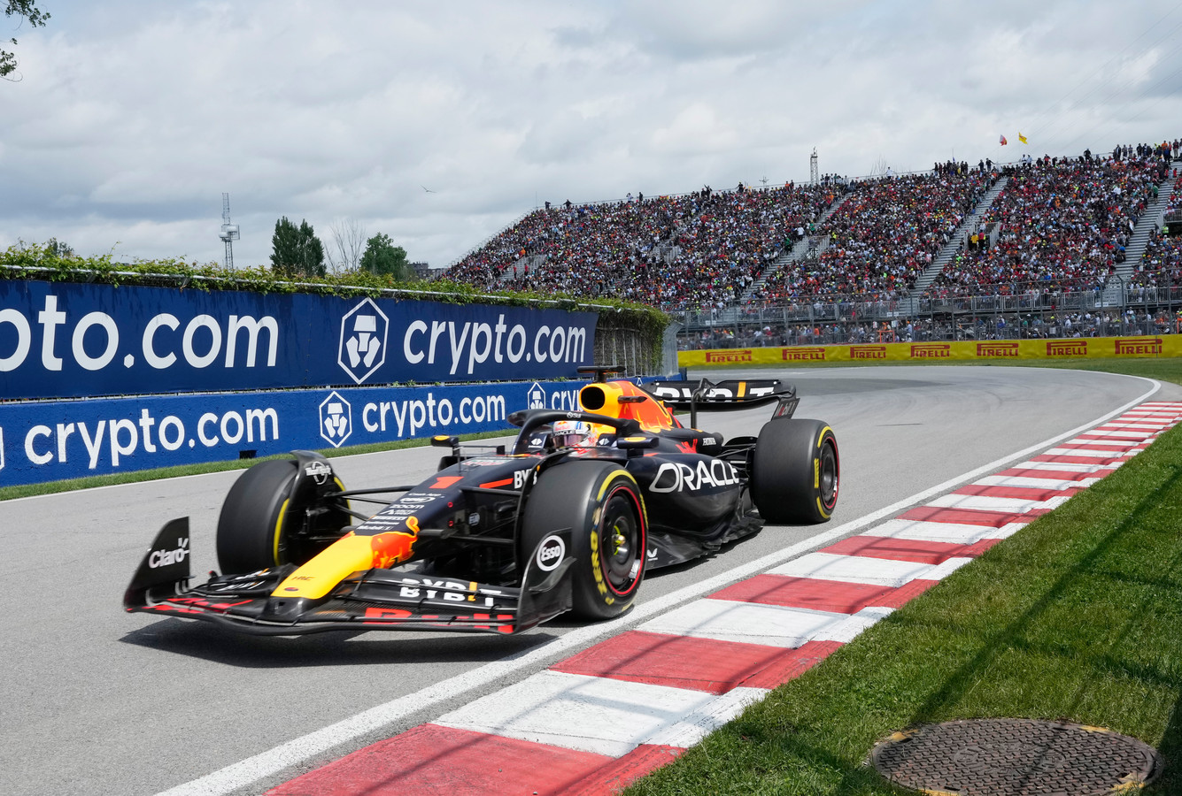 Max Verstappen wint eenzame race in Canada en evenaart legendarische ...