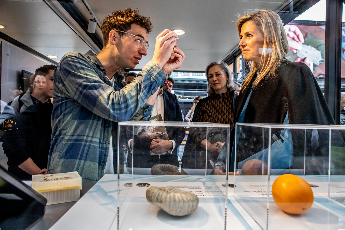 Koningin Máxima wilde gráág naar de DDW, waar de bezoekers haar bijna ...