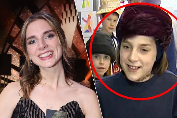 KIJK. Exact 24 jaar geleden maakte piepjonge Elisabeth Lucie Baeten tv ...