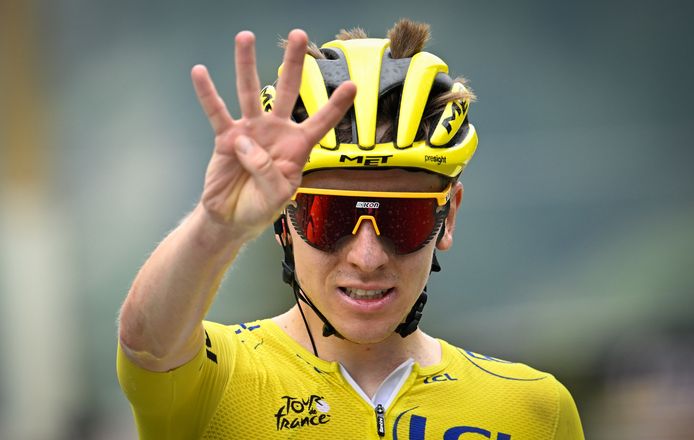 Buitenaardse Tadej Pogacar gunt Visma in de Tour de France helemaal ...