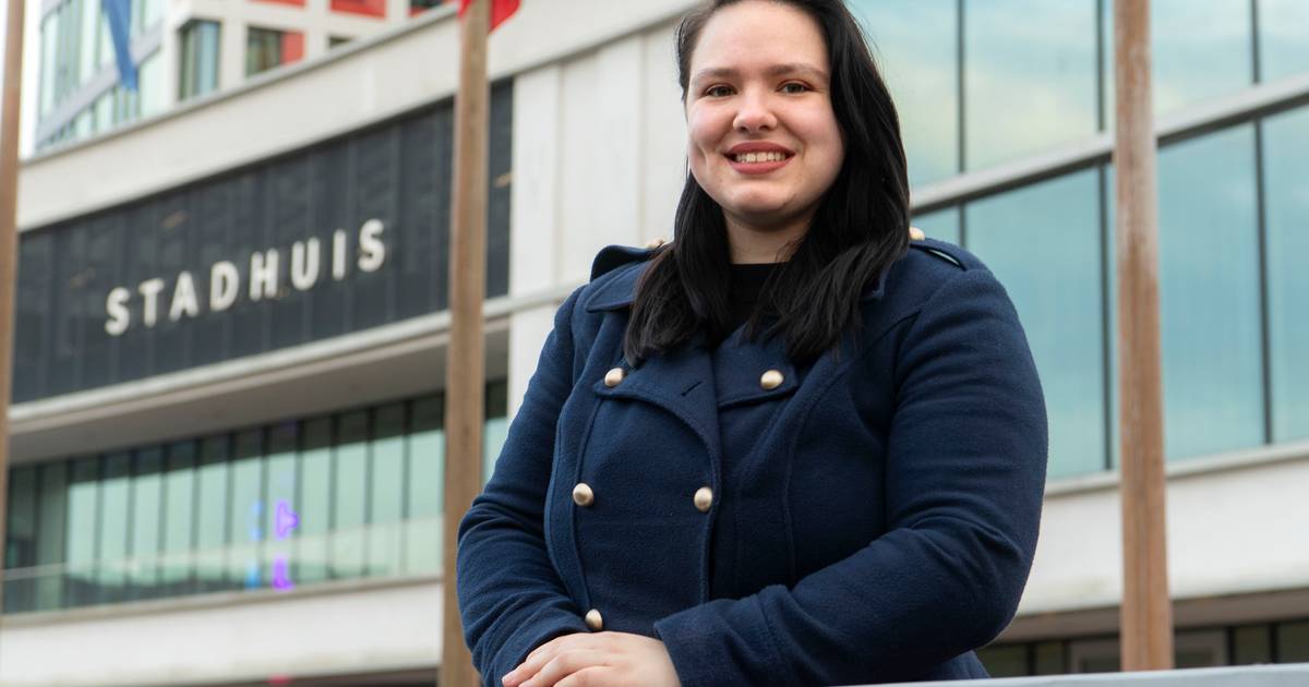 Nynke is nog maar 21, maar lijkt zeker van plek in gemeenteraad in ...