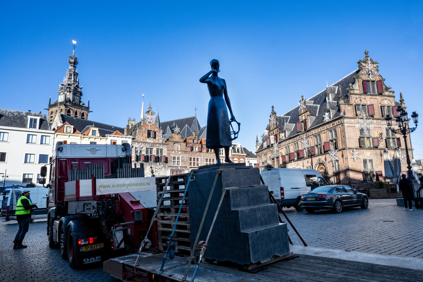 Terugkeer Mariken zorgt voor emoties in Nijmegen: ‘Toen ze viel, was ...