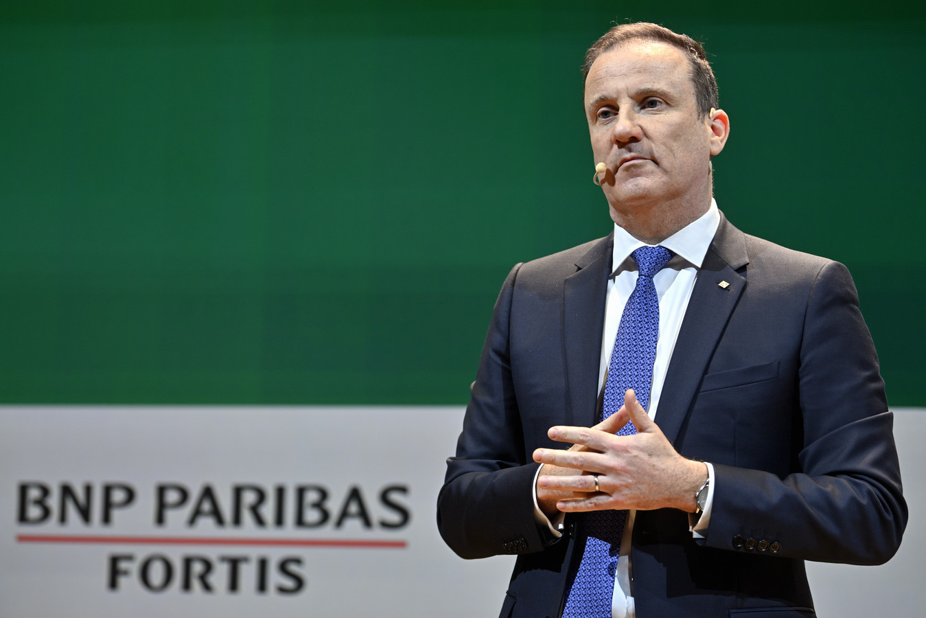 Topman BNP Paribas Fortis vraagt geduld voor hogere rente op spaarrekening | Foto | hln.be Topman BNP Paribas Fortis vraagt geduld voor hogere rente op spaarrekening | Foto | hln.be