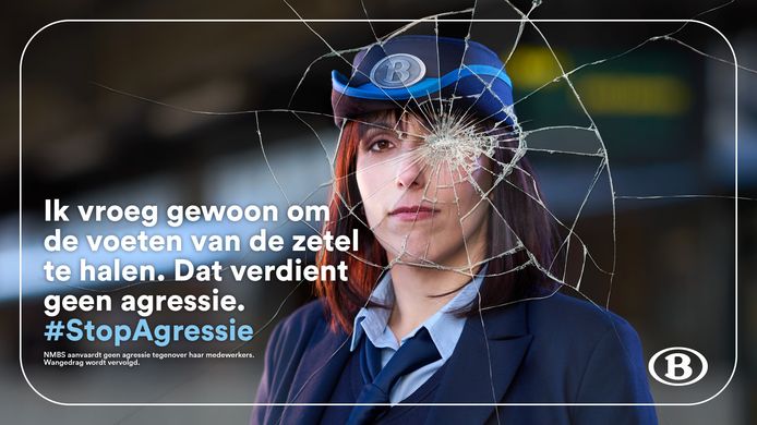 Vijf meldingen per dag van agressie tegen spoorwegpersoneel: NMBS start ...