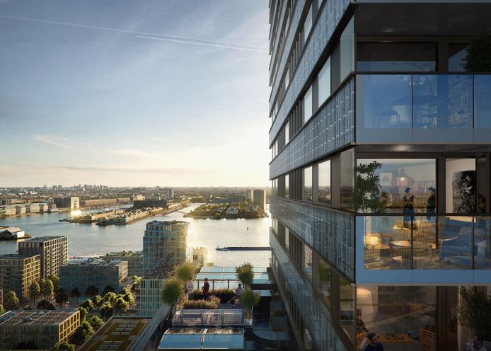 Bouw Sluisbuurt van start met woontoren van 100 meter hoog | Amsterdam ...