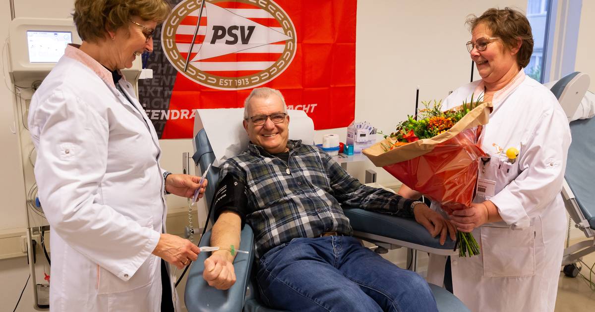 Bloeddonor Willem (63) uit Oirschot heeft kanker en moet nu na 43 jaar ...