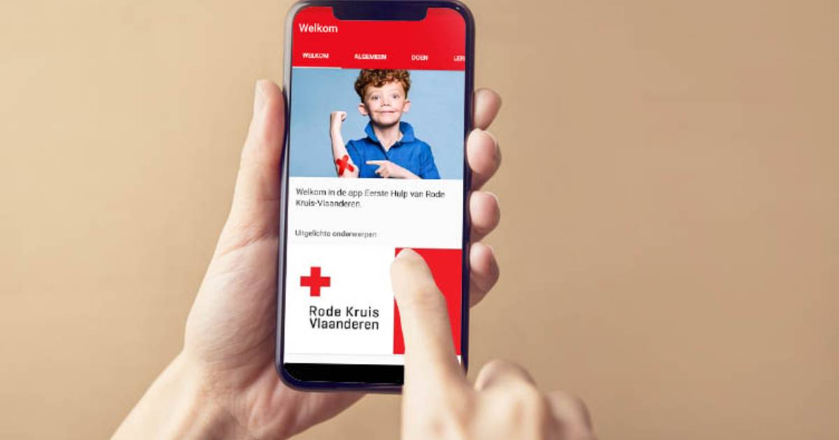 EHBO-specialist in je broekzak: Rode Kruis lanceert gratis ‘eerste hulp ... EHBO-specialist in je broekzak: Rode Kruis lanceert gratis ‘eerste hulp ...