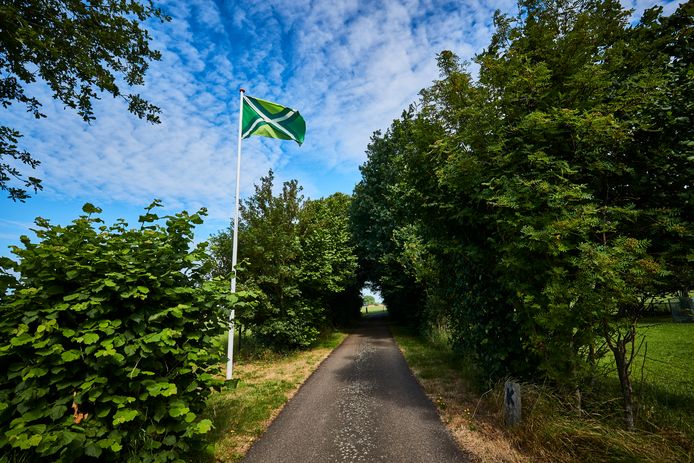 De bedenker van deze vlag had heel rijk kunnen worden: ‘Soms denk je ...