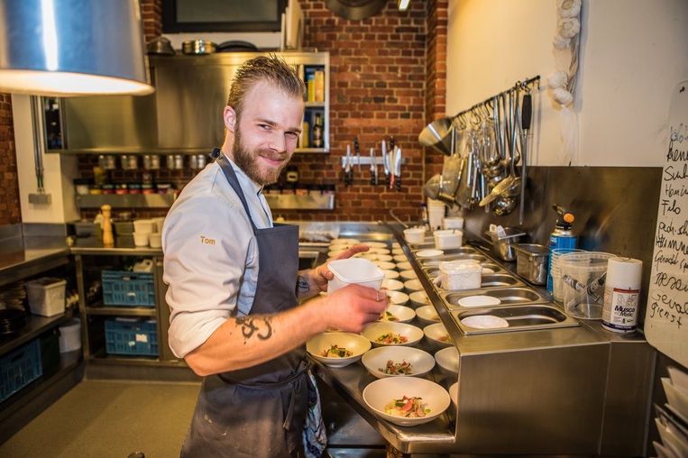 Waar schuift chef Tom Bollen (Taratata, Hasselt) zelf graag de voeten ...