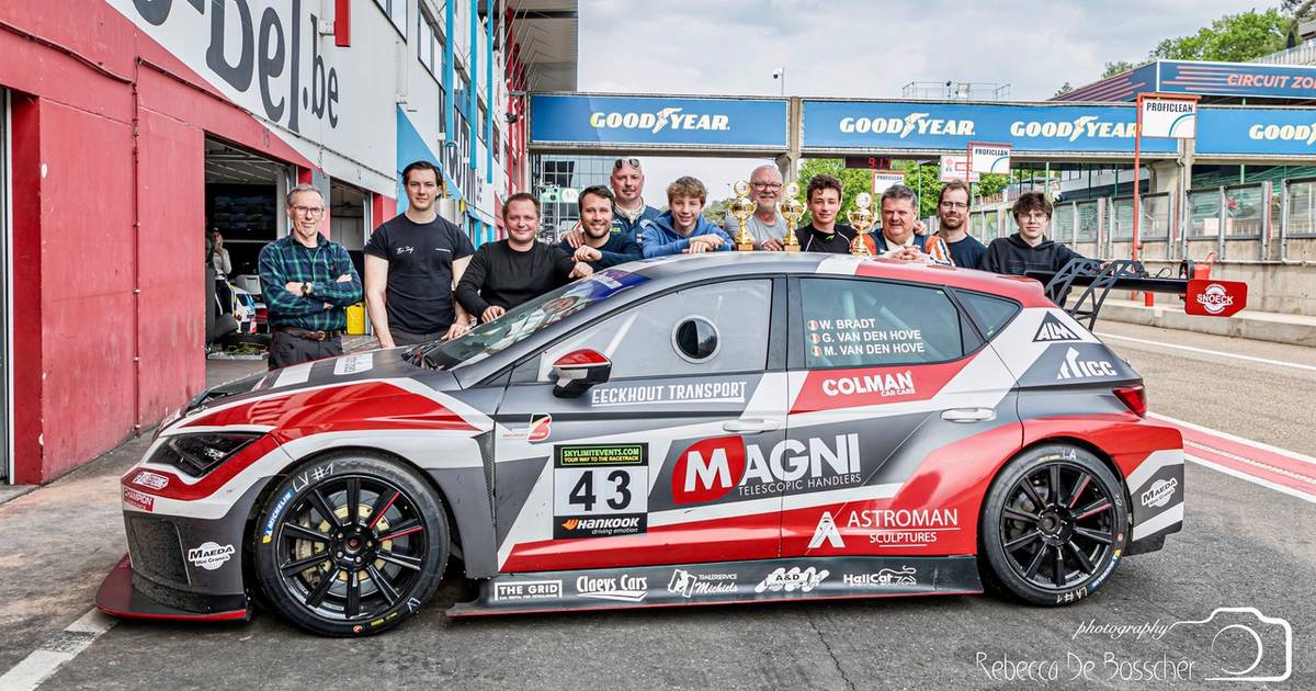 GTE Racing uit Melle grijpt meteen podiumplaats in Belcar Endurance ...