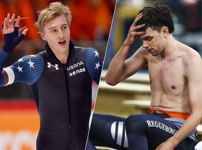 Patrick Roest vertelt geen sprookjes na eerste dag WK allround: ‘Jordan Stolz blijft iedereen ...