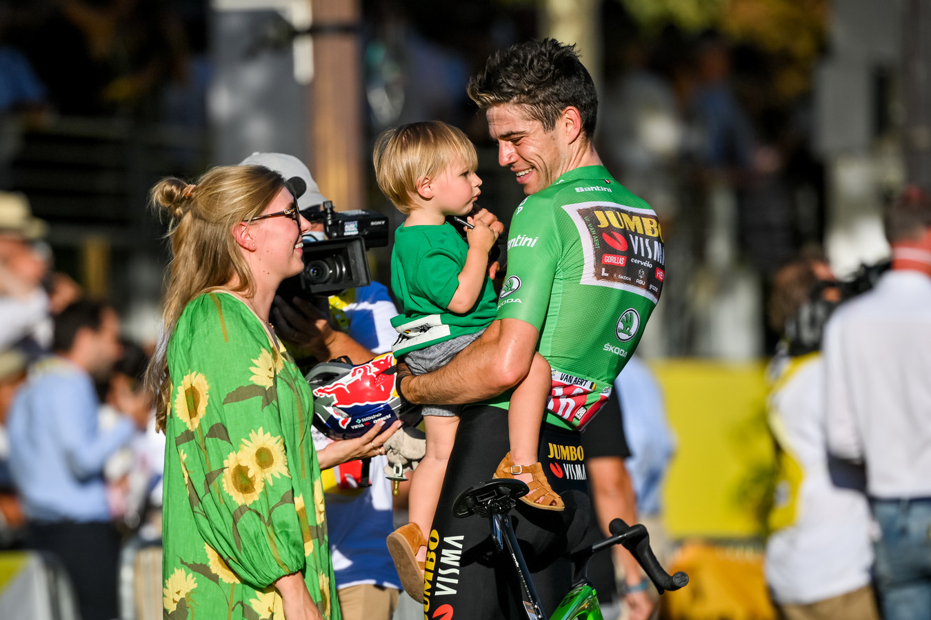 Wout van Aert ne veut pas rater la naissance de son deuxième enfant ...