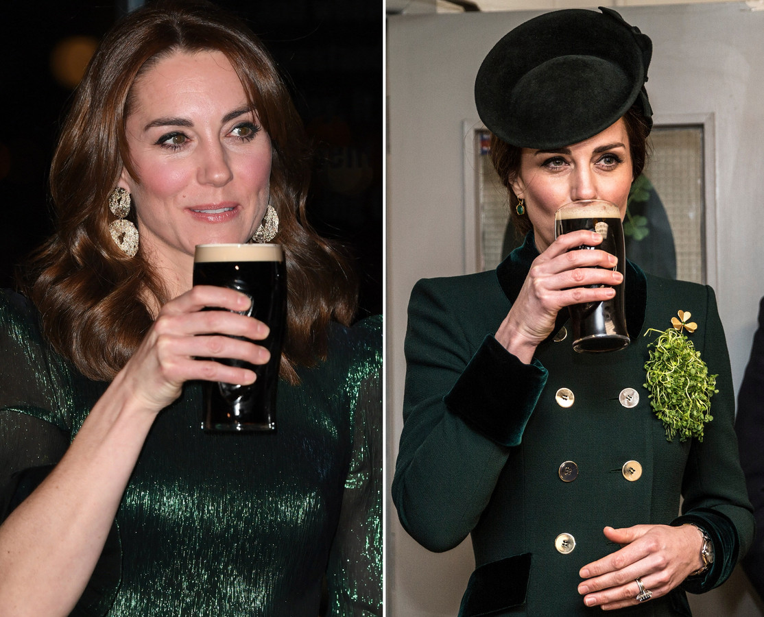 Prinses Kate aan het bier, op de glijbaan en bij de rugby: 20 foto’s ...