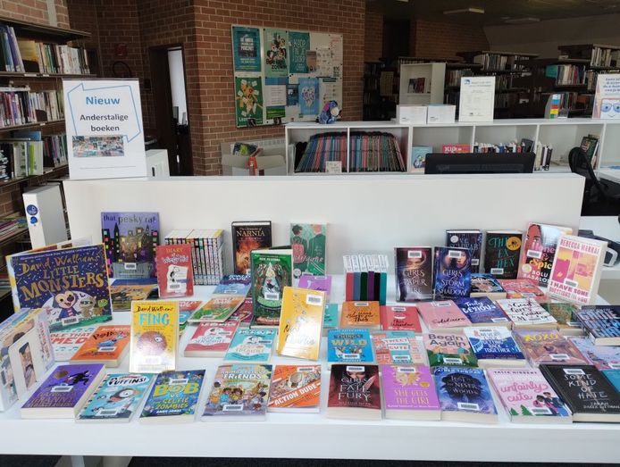 Bibliotheek leent voortaan ook anderstalige fictie uit | Oud-Turnhout ...