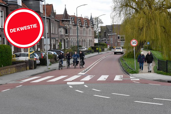 Fietser wordt de baas op straat, auto mag niet harder dan 30 km/u: is ...