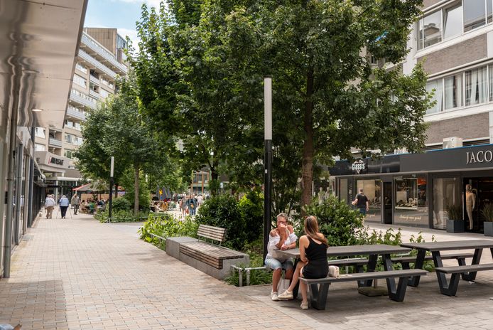 Hoe de ‘heetste binnenstad van West-Europa’ met grote sprongen groener ...