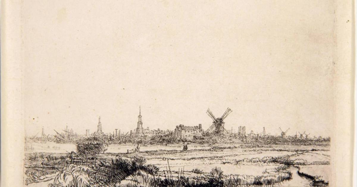 Antwerps Museum De Reede toont 80-tal “haarscherpe” etsen van Rembrandt ...