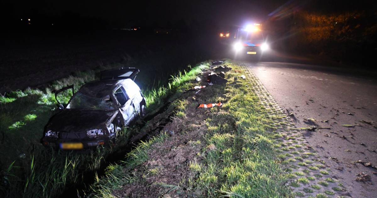Automobilist gewond bij eenzijdig ongeval Poortvliet | 112 nieuws Tholen | pzc.nl
