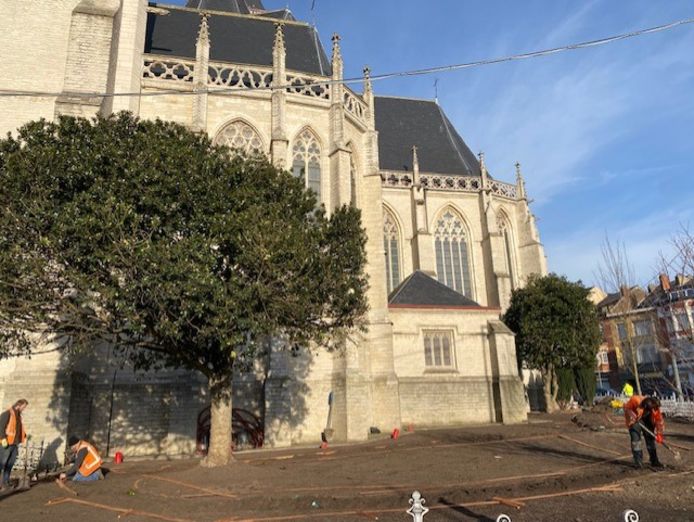 Kerktuin krijgt net als nabijgelegen Heldenplein make-over | Vilvoorde ...