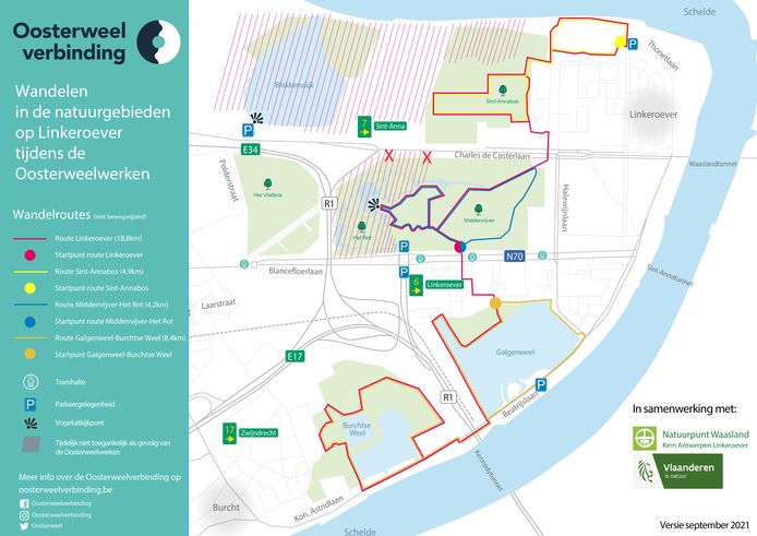 Vogels krijgen rustgebied in Het Rot tijdens werken aan ...