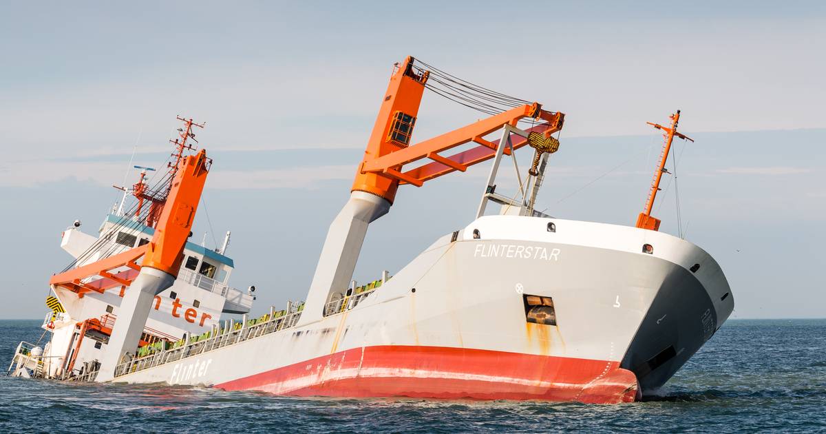 Rederij Flinterstar geeft gezonken schip op, overheid staat nu in voor ...