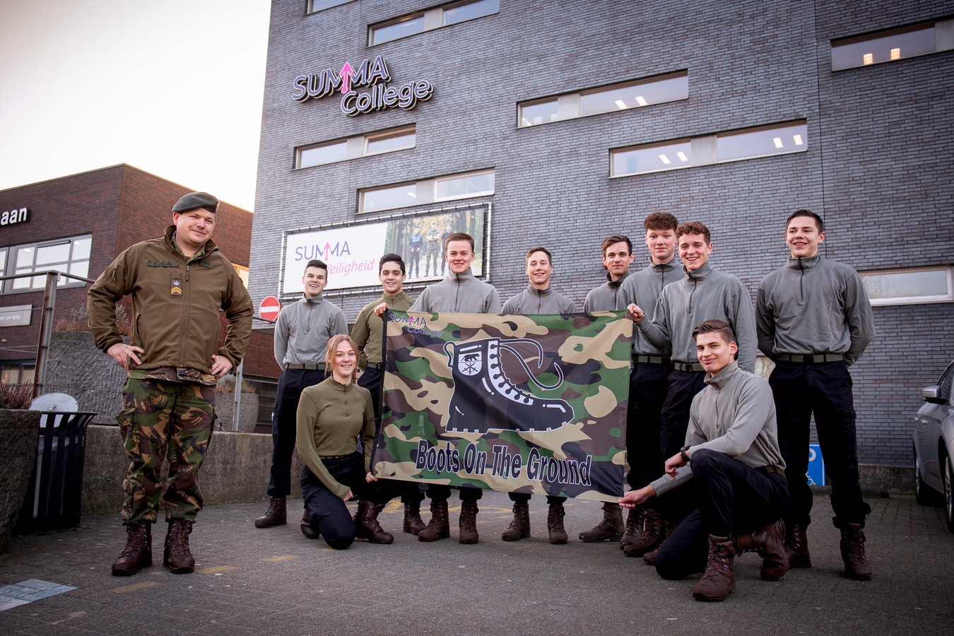 Summa-studenten marcheren van Zeeland naar Eindhoven voor veteranen: ‘Een betekenisvolle week ...